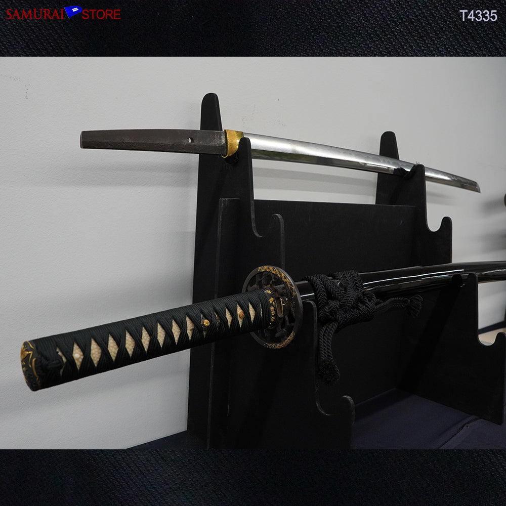 T4335 Katana Sword KUNIKANE w/ Ornate Mountings - Antique NBTHK Hozon ...