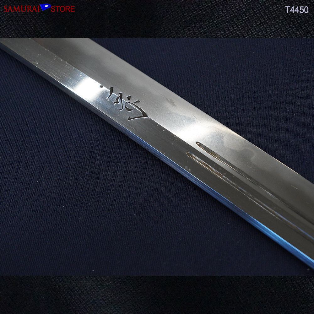 T4450 Katana Sword Tadatsuna Dragon Engravings w/ Antique Ornate ...