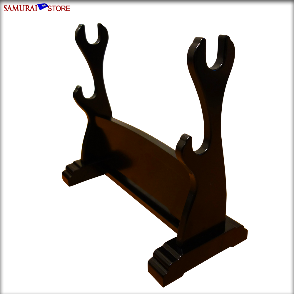 Sword Stand DELUXE - Horizontal Double Hook | SAMURAI STORE