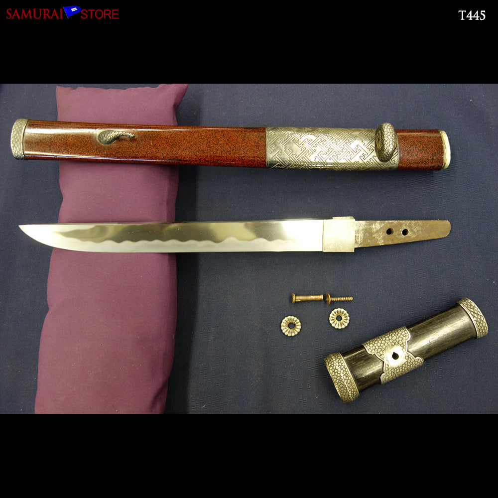 T445 Tanto Short Sword Edo period w/Certificate - Antique | SAMURAI STORE